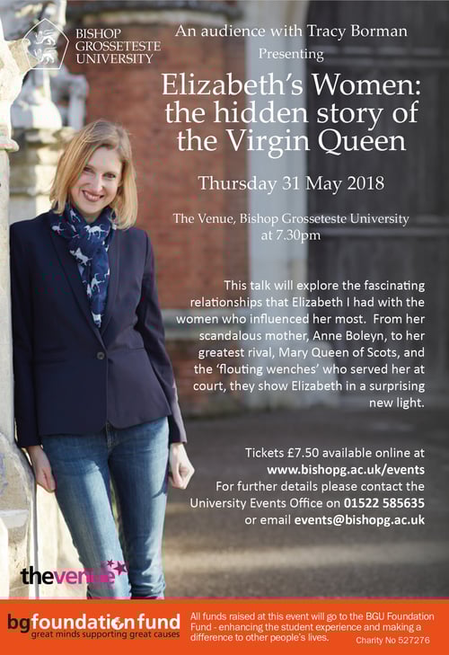 Historian Tracy Borman Joins BGU for an Evening of Elizabethan Exploration